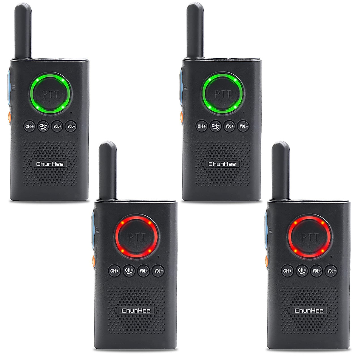 ChunHee Intercoms Wireless for Home-Home Intercom for Elderly-Business Intercom System Room to Room Communication 1.5 Miles Long Range 16 Channel Intercom System for Office/Camping/Hiking/Vacation