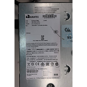ANATEL WS-C2960X-24TS-L Catalyst 2960 24 Port GIGABIT ETHERNET Switch (Renewed)