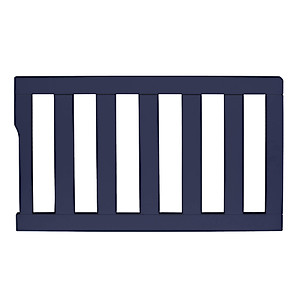 Dream On Me Convertible Crib Toddler Guard Rail in Royal Blue, Converts Cribs to Toddler Beds, Solid Wood Construction