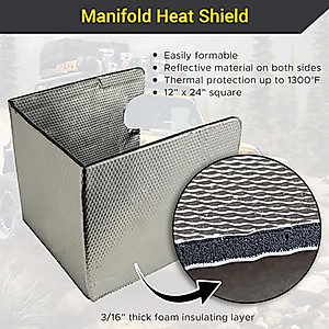 DESIGN ENGINEERING Fuel Rail & Injector Cover Kit for Jeep (1997-2004, 4.0L Engine) - Our Accessories Reduce Vapor Lock & Keep Fuel Injectors & Rails Cooler