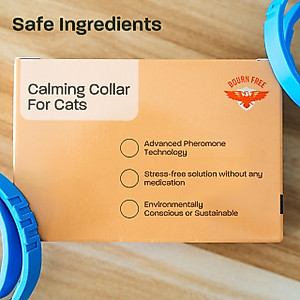 2 Pack Calming Collar for Cats - Calming Cat Collar, Cat Pheromone Collar, Cat Calming Collar for Anxiety - Efficient Relieve Reduce Stress Relief for Cats, Ideal for Meowing and Anxiety Reduction