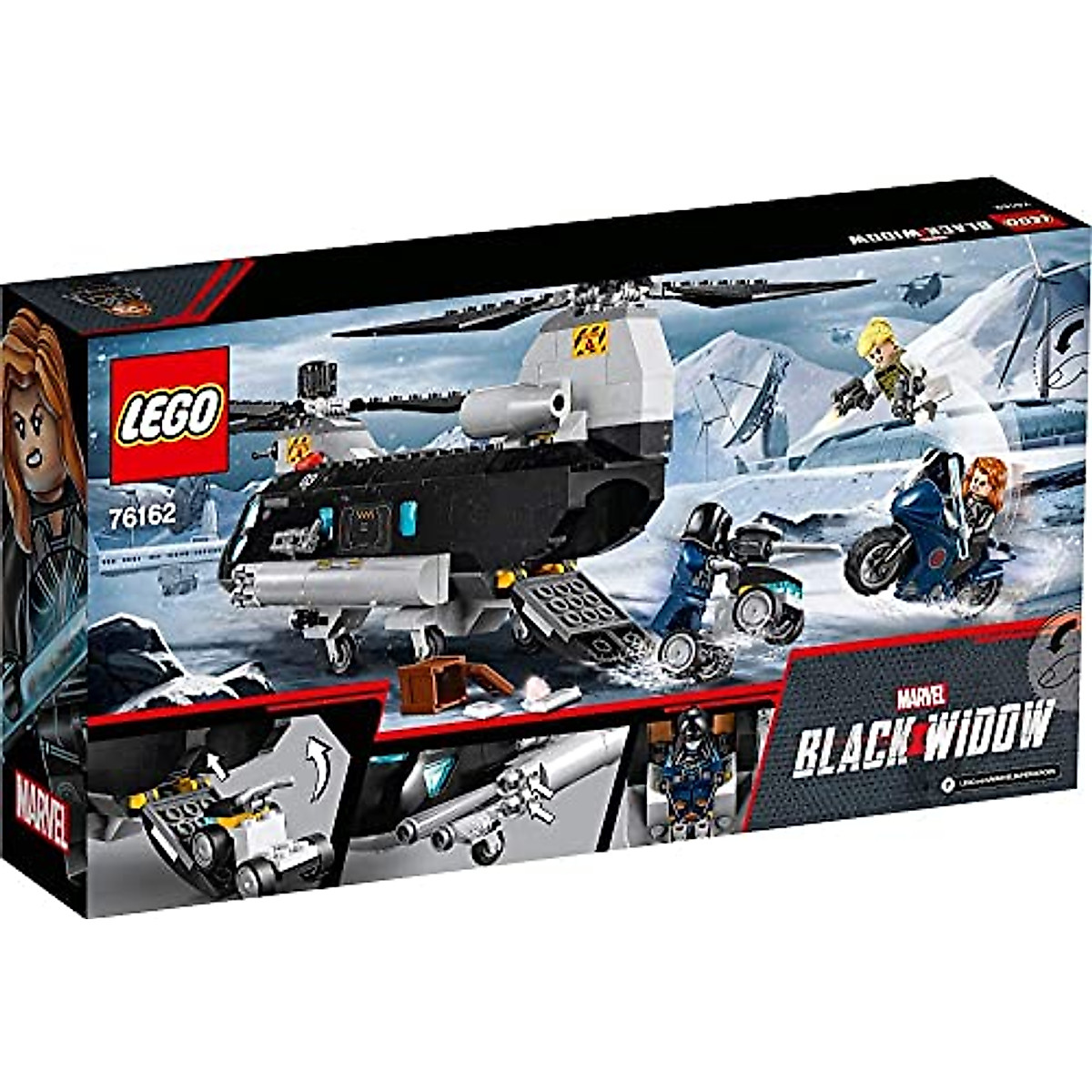 Playset Marvel Avengers Black Widow's Helicopter Chase