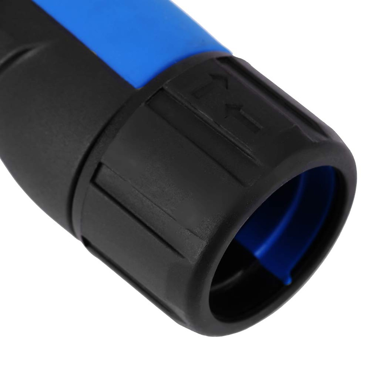 15AK CO2 Welding MIG/MAG Torch Gun Parts Head Replacement with Rubber Handle and Metal Nozzle for 150A 250A Welder