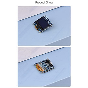 waveshare 0.96inch OLED Display Module, 128×64 Resolution, SPI / I2C Communication, Blue Version