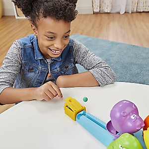 Hasbro Gaming Hungry Hungry Hippos Launchers Game for Kids Ages 4 and Up, Electronic Pre-School Game for 2-4 Players