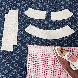 Lightweight Iron-On Fusible Interfacing for Sewing,Non-Woven Single-Sided Interfacing Fabric for DIY Crafts Supplies 39 x 78 inch…