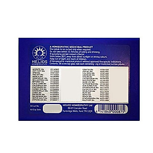 Helios Homeopathy 36 Homeopathic Remedy Deluxe Family Kit