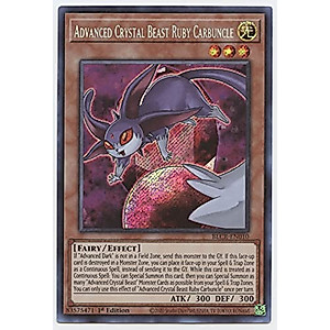 Advanced Crystal Beast Ruby Carbuncle - BLCR-EN010 - Secret Rare - 1st Edition