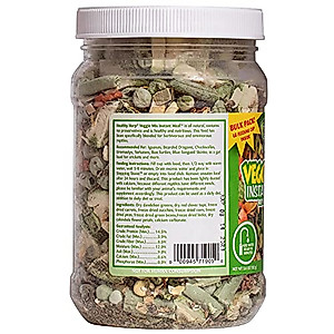 Healthy Herp Veggie Mix Instant Meal 3.6-Ounce (102 Grams) Jar
