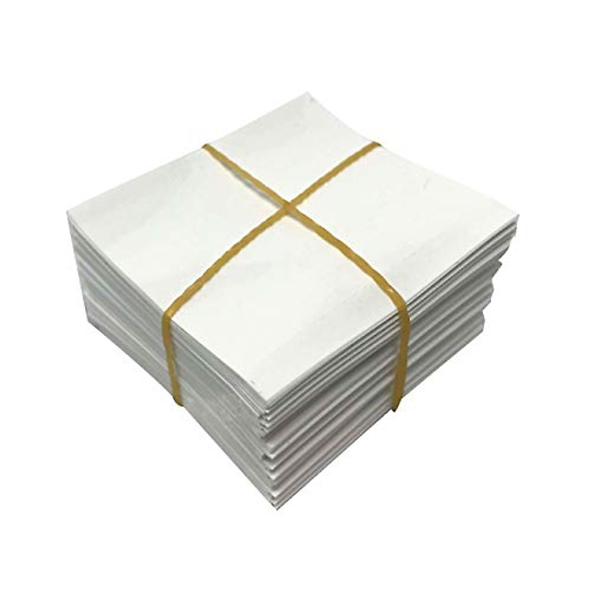 45 x 52 mm WHITE Perforated Shrink Band for Hot Sauce Bottles and Other Liquid Bottles Fits 3/4" to 1" Diameter - Pack of 250