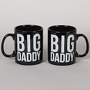 Primitives by Kathy Stoneware Coffee Mug, 1 Count (Pack of 1), Big Daddy, 20 ounces, 4.5"W x 5"H