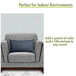 Majestic Home Goods Navy Wales Indoor Small Throw Pillow 20" L x 5" W x 12" H