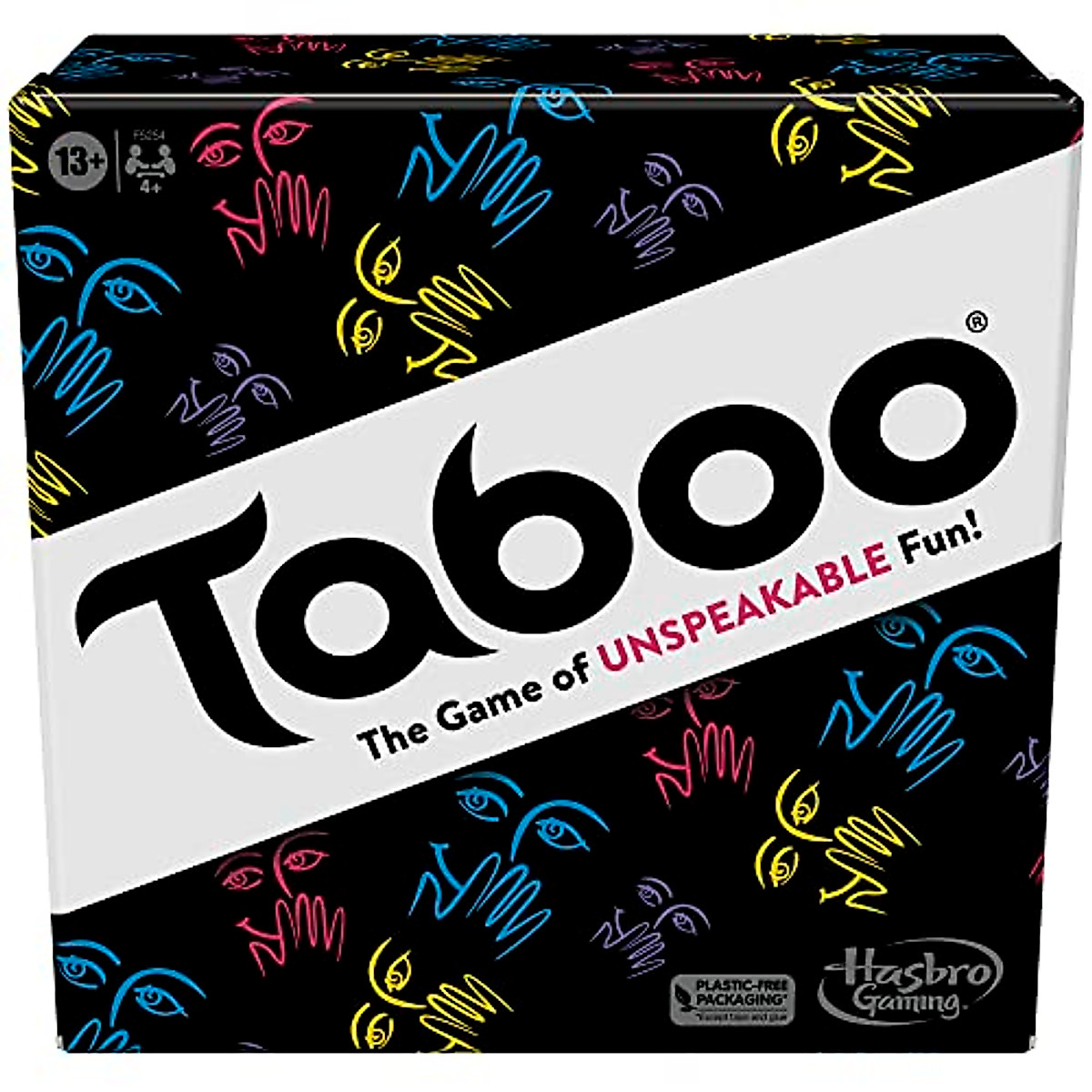 Hasbro Gaming Taboo Classic Game, Party Word Guessing Game for Adults and Teens, Board Game for 4+ Players Ages 13 and Up