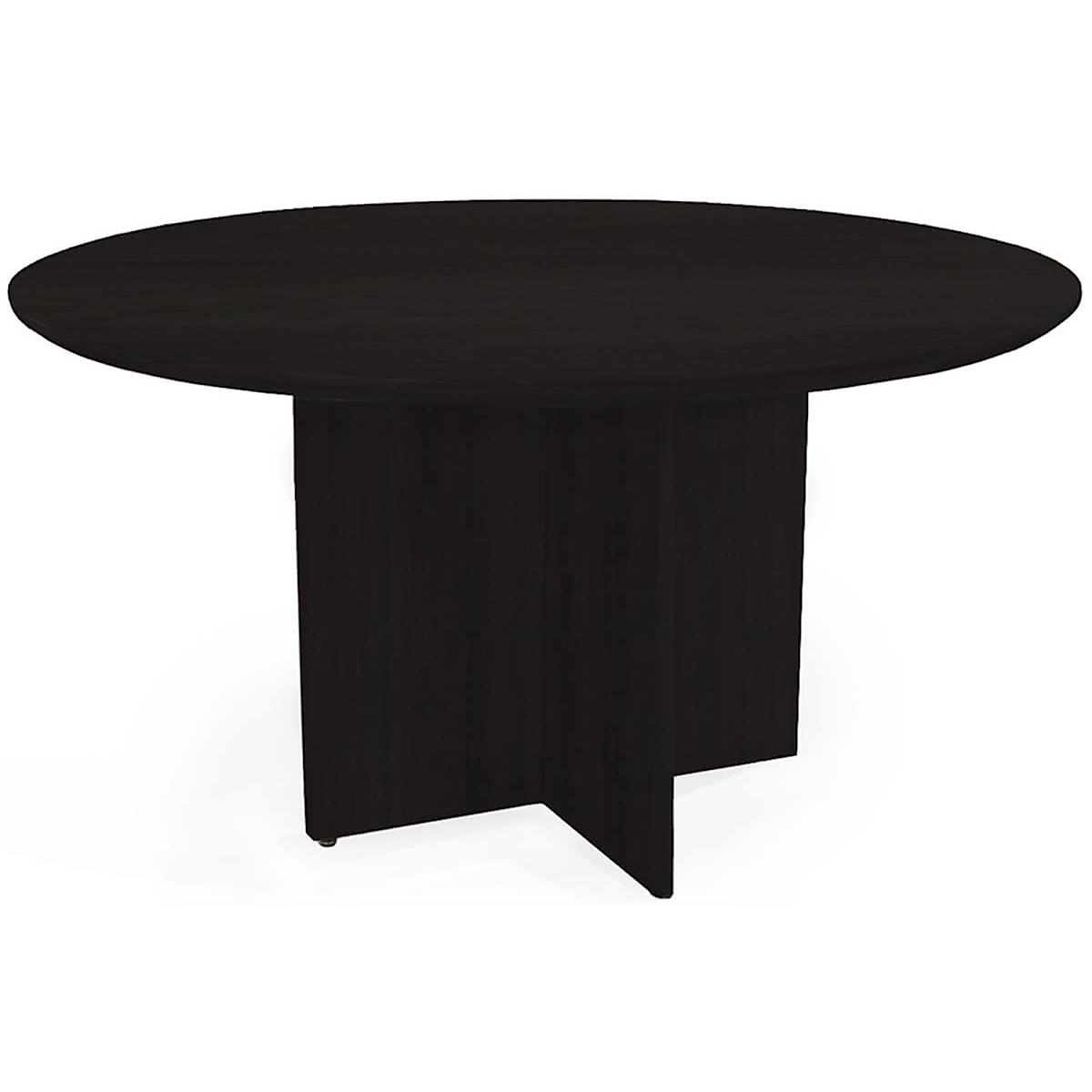 Mayline Medina 48"Dia. Round Conference Table,Mocha