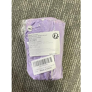 Yoolhamy Cat Recovery Suit for Post After Surgery, Elizabethan Collar & Cone Alternative, Anti-Licking Wound for Abdominal Wounds or Skin Diseases Kitten Bodysuit (Purple, L)