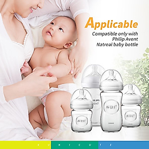 Baby Bottle Handles for Philips Avent Natural Baby Bottles, Compatible Avent Bottle Holder, 2 Count