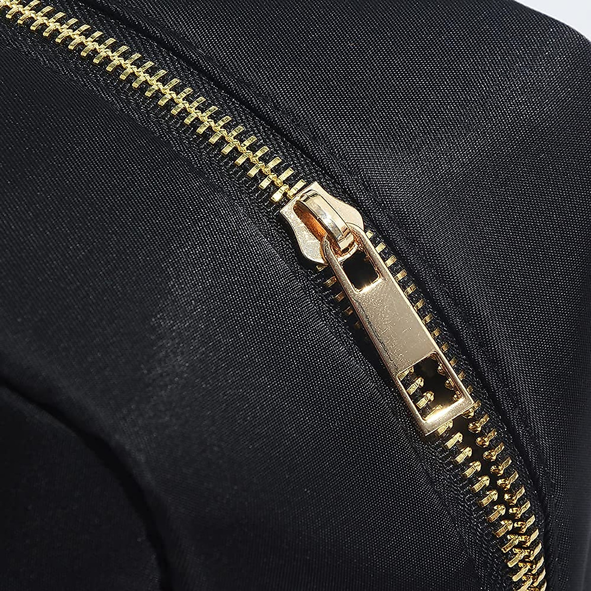 Kaymey Extral Large Cosmetic Bag Makeup Pouch Bag Case, Nylon Travel Set Women Men(Black,XL)