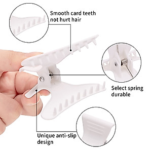 CGBARBER Spa Headbands for Washing Face, Wash Spa Yoga Sports Shower Head Band Terry Towel Cloth Hair Band for Skin Care, Makeup Removal Wrist Washband Hairpin Set (White)