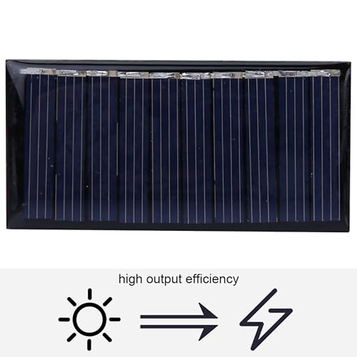 Mini Solar Panel, Polycrystalline Solar Panel, Waterproof and Energy Saving for Household Lights, Electric Fans, Solar Water Pumps, Solar Street Lights