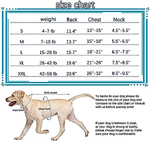 Dog Surgery Recovery Suit, Tie Dye Pet Surgical Suit for Female, Cone E-Collar Alternatives After Spay Abdominal Wounds Protector, Neuter Dog Anti-Licking Onesie for Small Medium Large Dogs, Medium