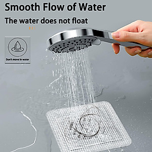 50PCS Disposable Hair Drain Stickers,Shower Drain Hair Catcher,Effective Interception to Prevent Clogging,for Kitchen Bathroom Sink Bathtub