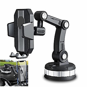 TenYua 360 Rotatable Car Phone Holder,Car Mount Bracket,Car Suction Cup Windshield for All Phone