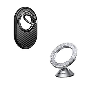 andobil Magneic Phone Grip & Magnetic Car Mount
