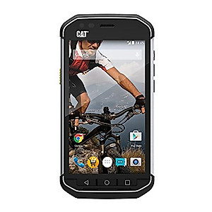 CAT S40 16GB Unlocked GSM 4G LTE Refined/Rugged + IP68 Certified Quad-Core Smartphone w/ 8MP Camera - Black