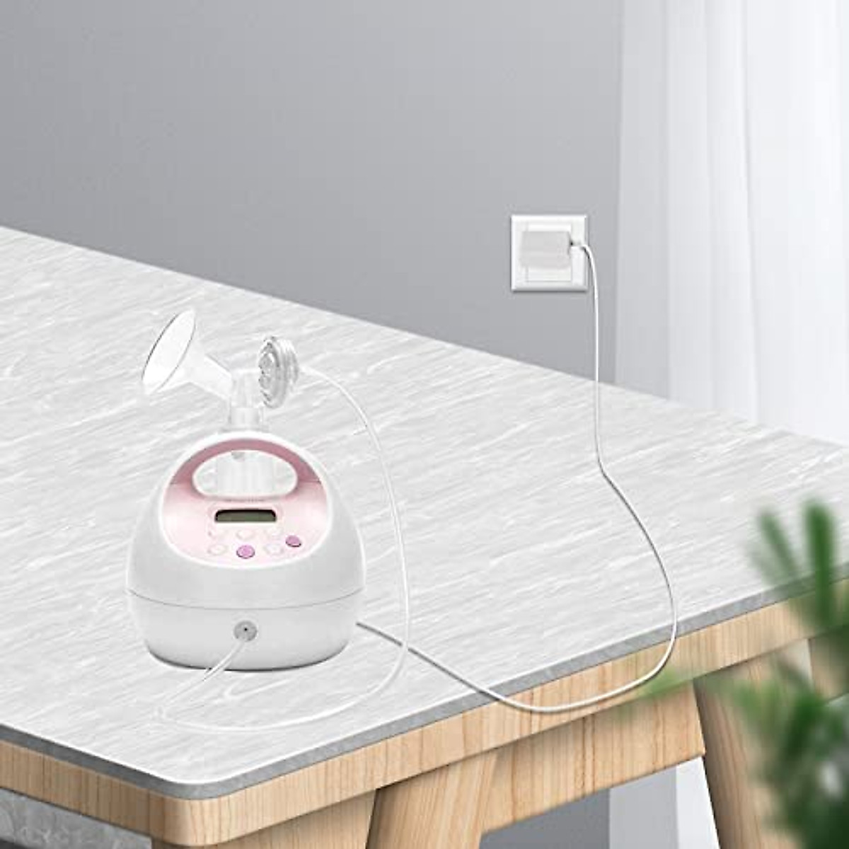 Czepa Power Supply Charger Compatible with Spectra Electric Breast Pump S1 / S2 / SPS100 / SPS200 / 9 Plus Replacement 12V Charging Adapter (White)