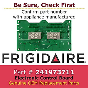 Electrolux 241973711 Electrical Control