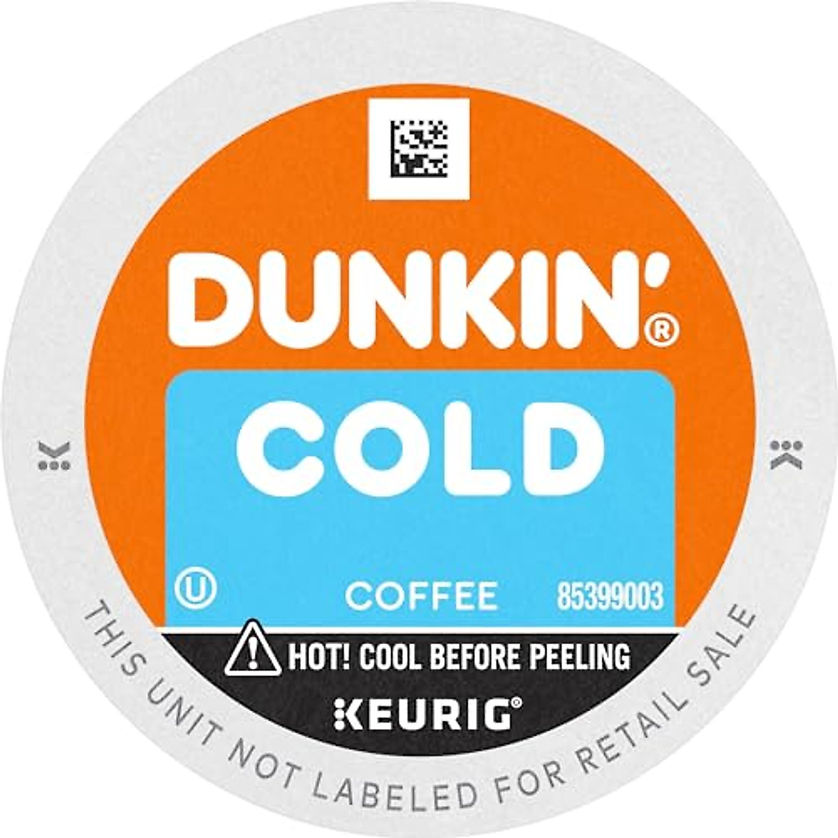 Dunkin' Cold Coffee, 60 Keurig K-Cup Pods