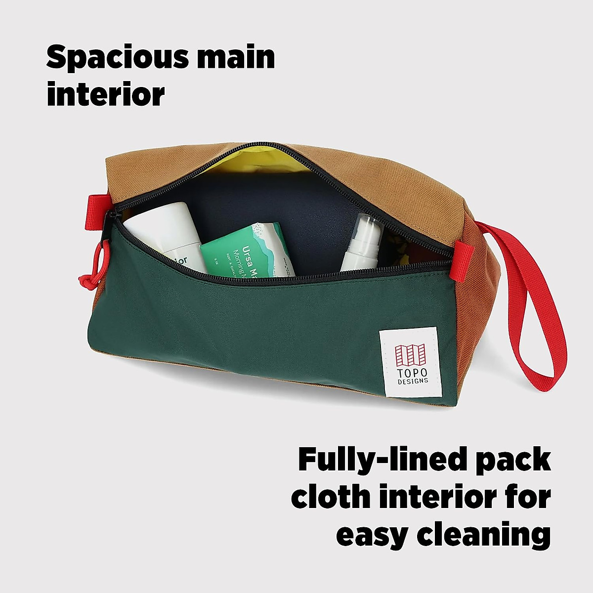 Topo Designs Dopp Kit - Black/black