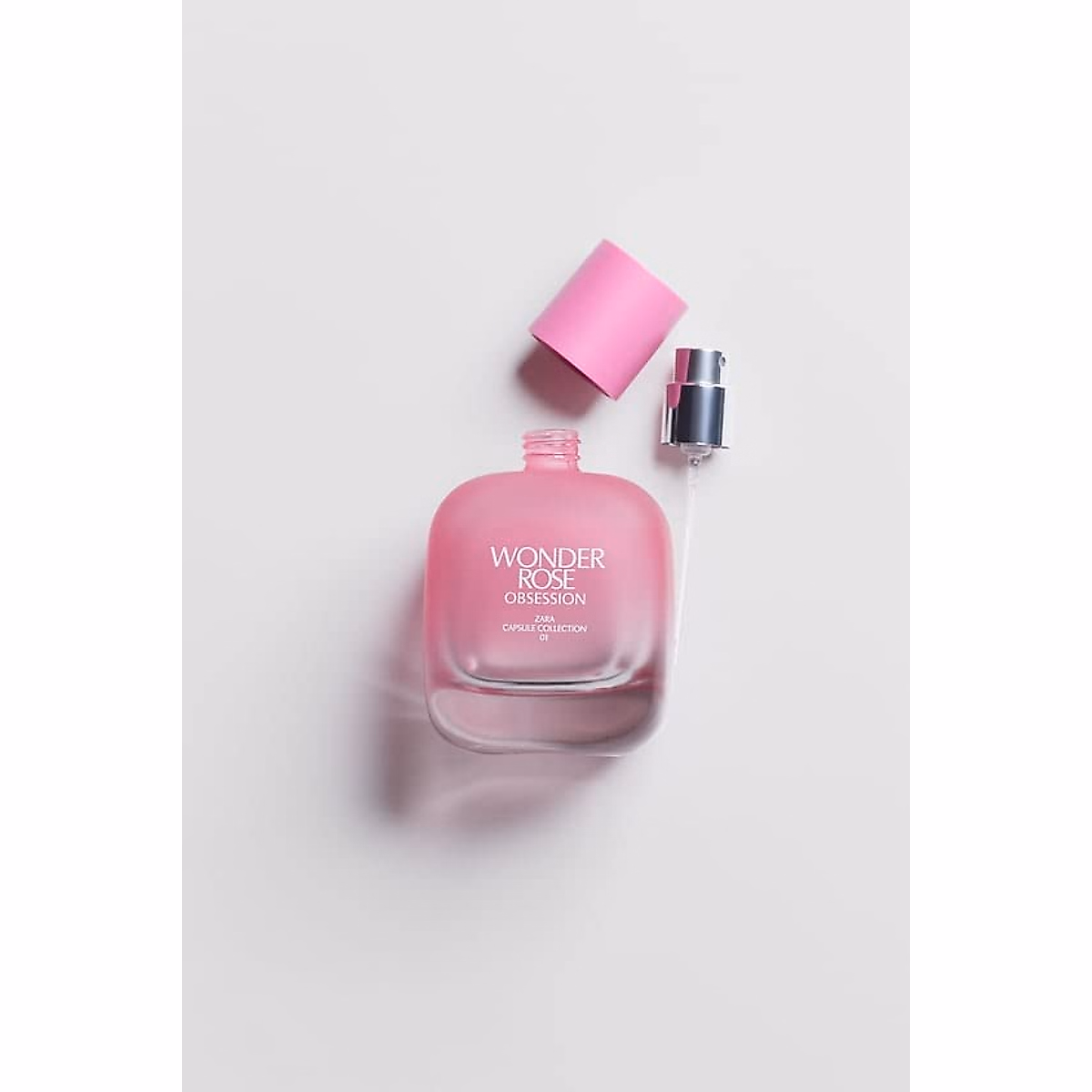 ZARA WONDER ROSE OBSESSION EDP 90 ML (3.0 FL. OZ) A magnetic woody character, vetiver - amber and black vanilla