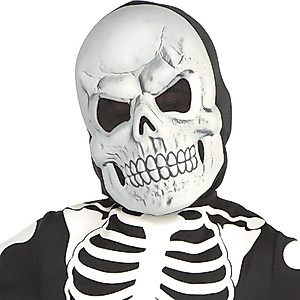 amscan Glow in The Dark X-Ray Skeleton Costume Small (4-6)- 3 pcs., multicolored