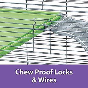 Kaytee My First Home Habitat for Pet Guinea Pigs or Dwarf Rabbits, Large