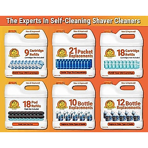 Replacement for 12 Remington PowerClean bottles