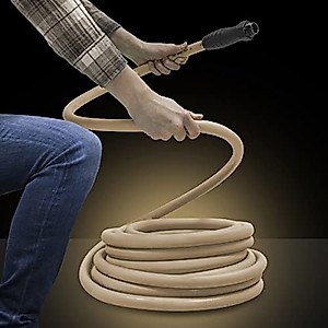 Colors Garden Hose with SwivelGrip, 5/8 in. x 50 ft., Drinking Water Safe, Brown Mulch - HFZC550BRS