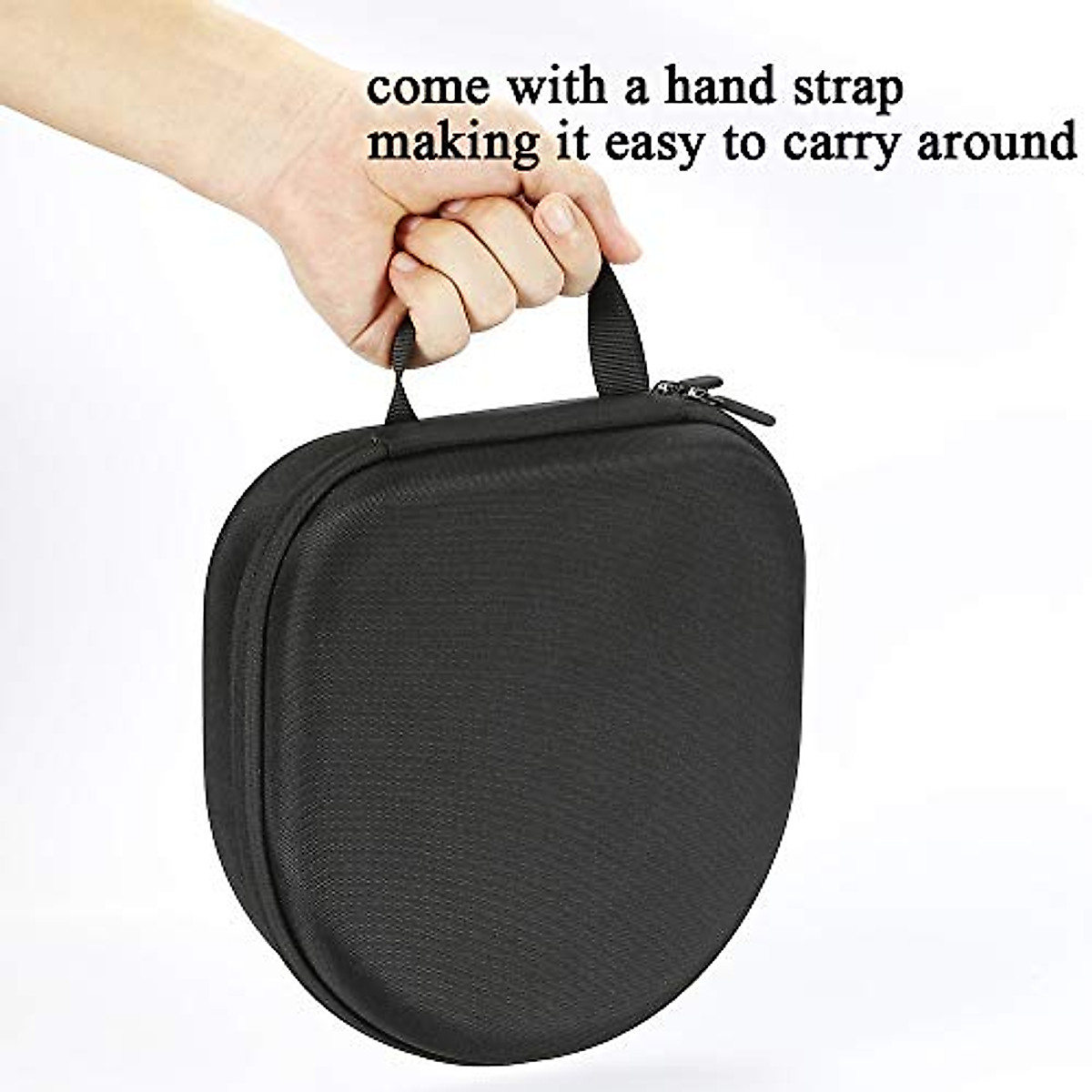 Hard Case for Sony WH-CH700N/Sony WH-CH710N Wireless Noise Cancelling Headphones, Travel Carrying Storage Bag - Black+Gray