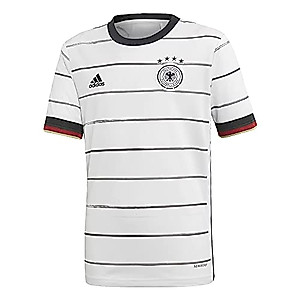adidas 2020-2021 Germany Home Football Soccer T-Shirt Jersey (Kids) White