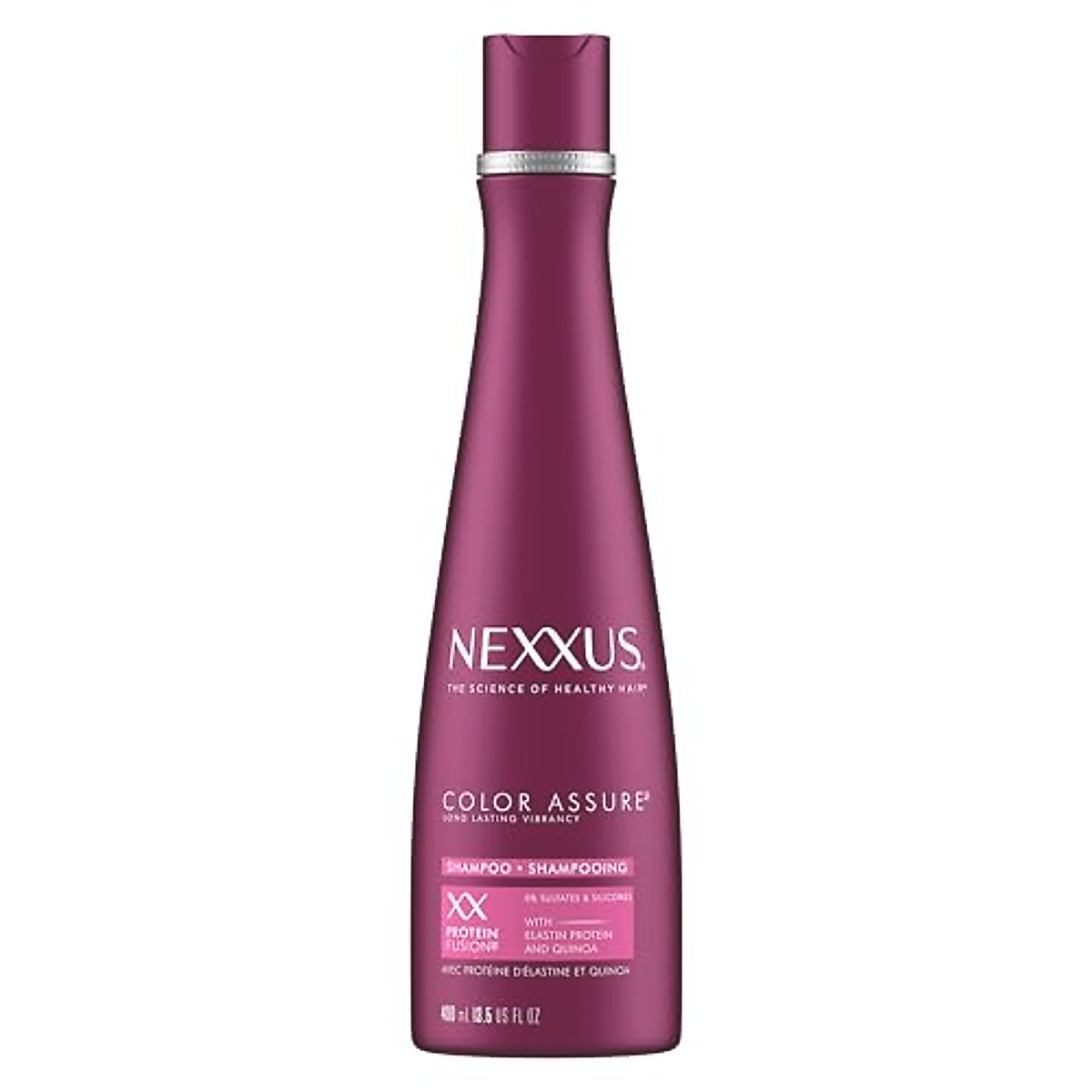 Nexxus Hair Color Assure Sulfate-Free Shampoo with ProteinFusion, For Color Treated Hair Color Shampoo 13.5 oz