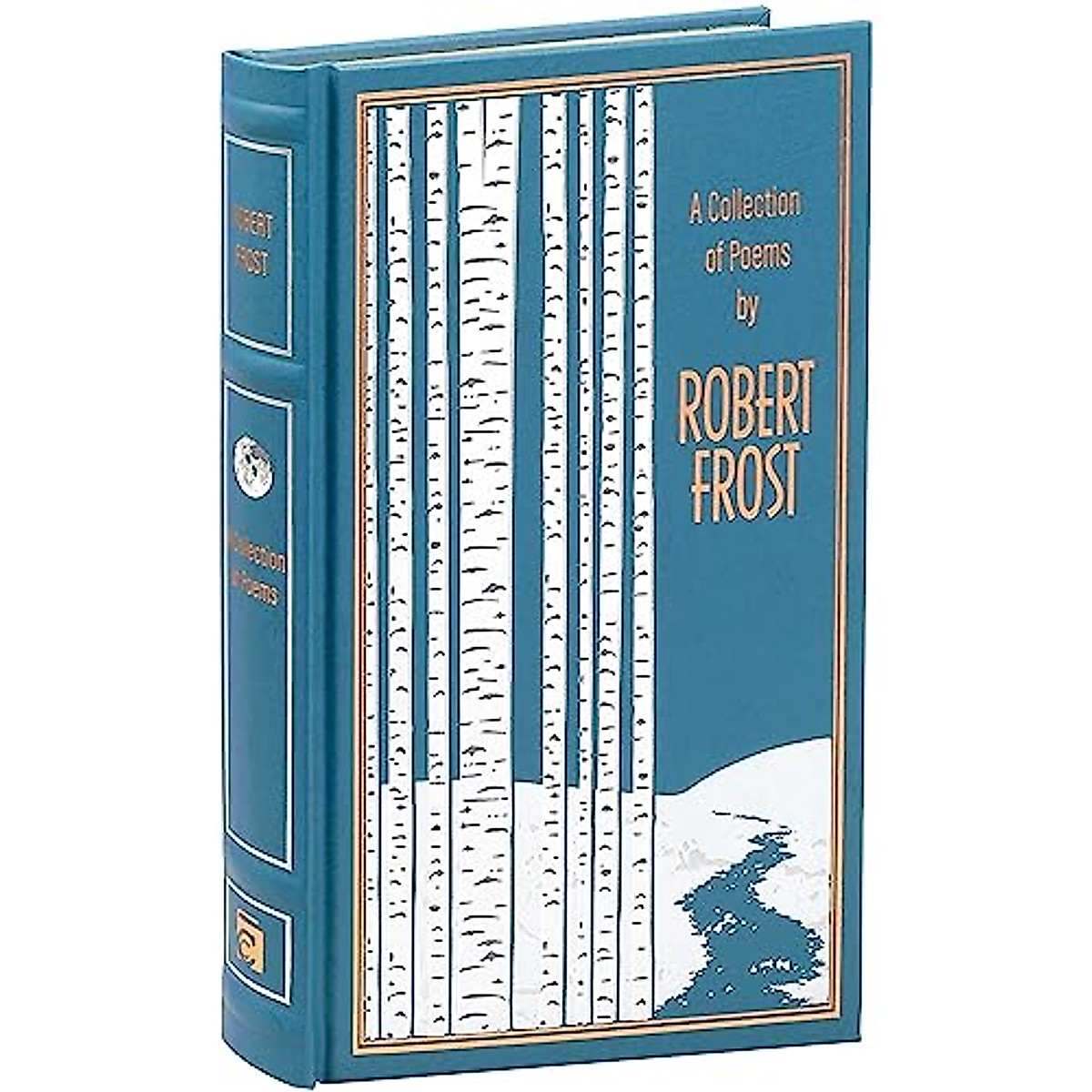 A Collection of Poems by Robert Frost (Leather-bound Classics)