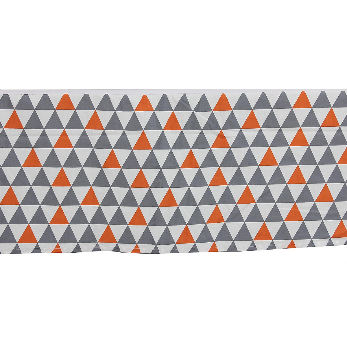 Crib or Toddler Bed Skirt or Dust Ruffle 100% Cotton Percale, Botanical, Purple/Lilac/Green/Plum