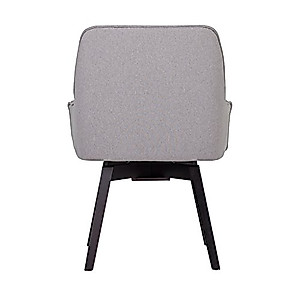 Studio Designs Home, Heather Gray Studio Designs 70147 Spire Swivel Task Chair, 25.5" W x 24" D x 35.5" H