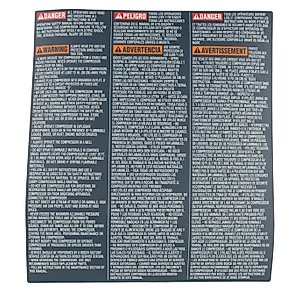 Bosch Parts 1619P05936 Warning Label/Danger