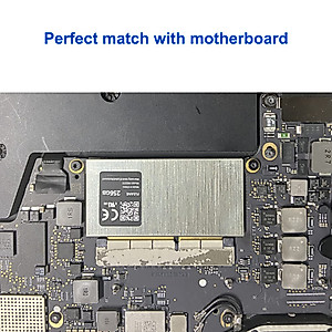 FLEANE MZ17C 512GB PCIe NVMe SSD for 2016 2017 MacBook Pro A1708 Upgrade Capacity (512GB)