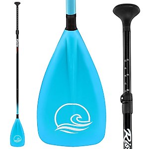SereneLife Stand Up Paddle-Board Adjustable Paddle - Adjustable Water Paddle Oar for SLSUPB518 Rising Flow Inflatable SUP Stand Up Water Paddle-Board - SereneLife PRTSLSUPB518PDL