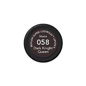Revlon Super Lustrous Lipstick, Dark Night Queen, Matte Finish