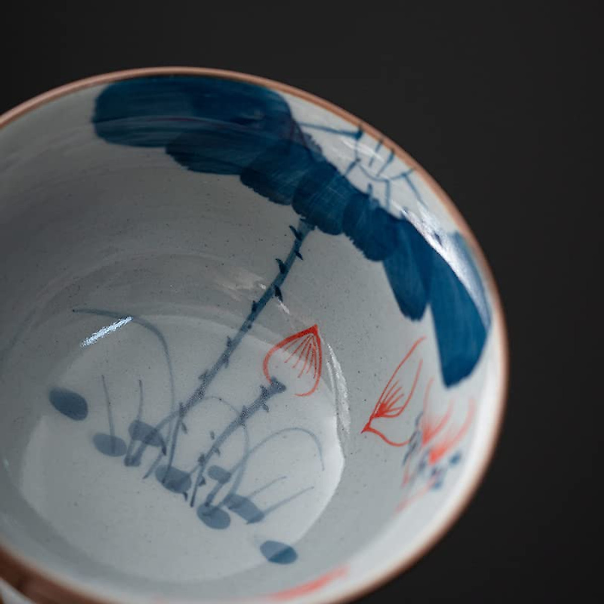 EYLINK Tea cup Chinese tea cup pretty tea cupp china cup Tea cup teacup sets for women (Princess Cup/Lotus pond)