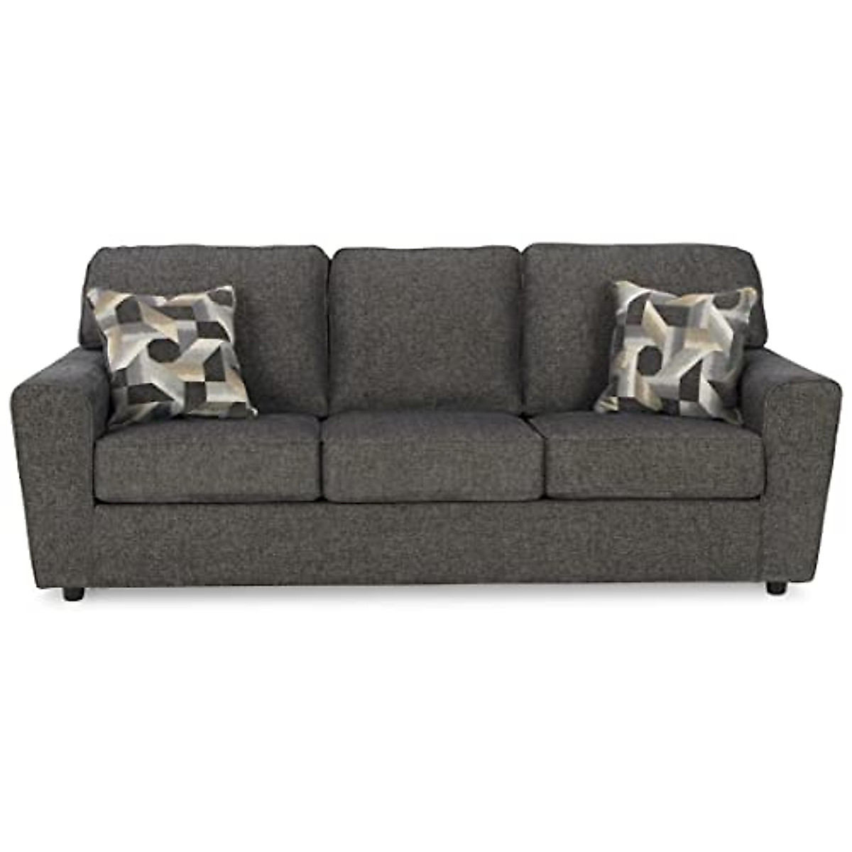 Signature Design by Ashley Cascilla Casual Sofa, Dark Gray