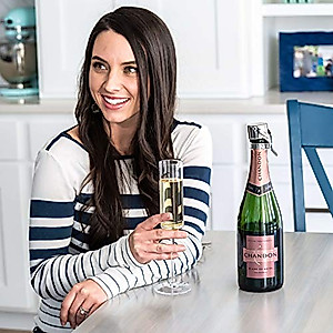 Champagne Stoppers by KLOVEO - Patented Seal (No Pressure Pump Needed) Made in Italy - Professional Grade WAF Champagne Bottle Stopper - Prosecco, Cava, and Sparkling Wine Stopper